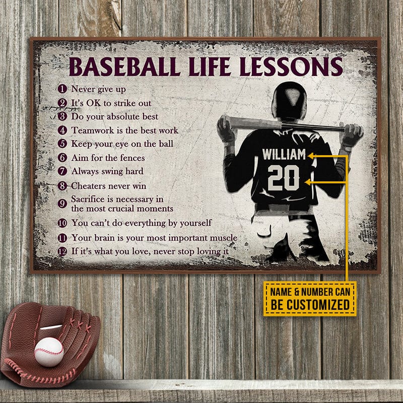 Personalized Baseball Back Catcher Ornament - JEFGIFT